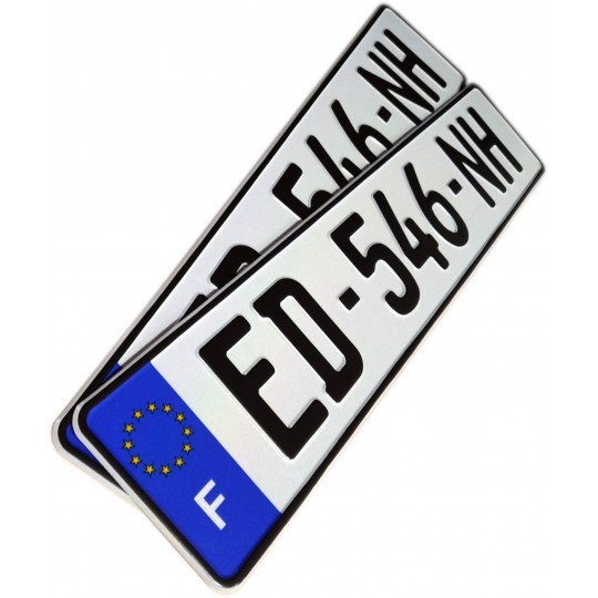 Francuskie tablice rejestracyjne, French registration plates
